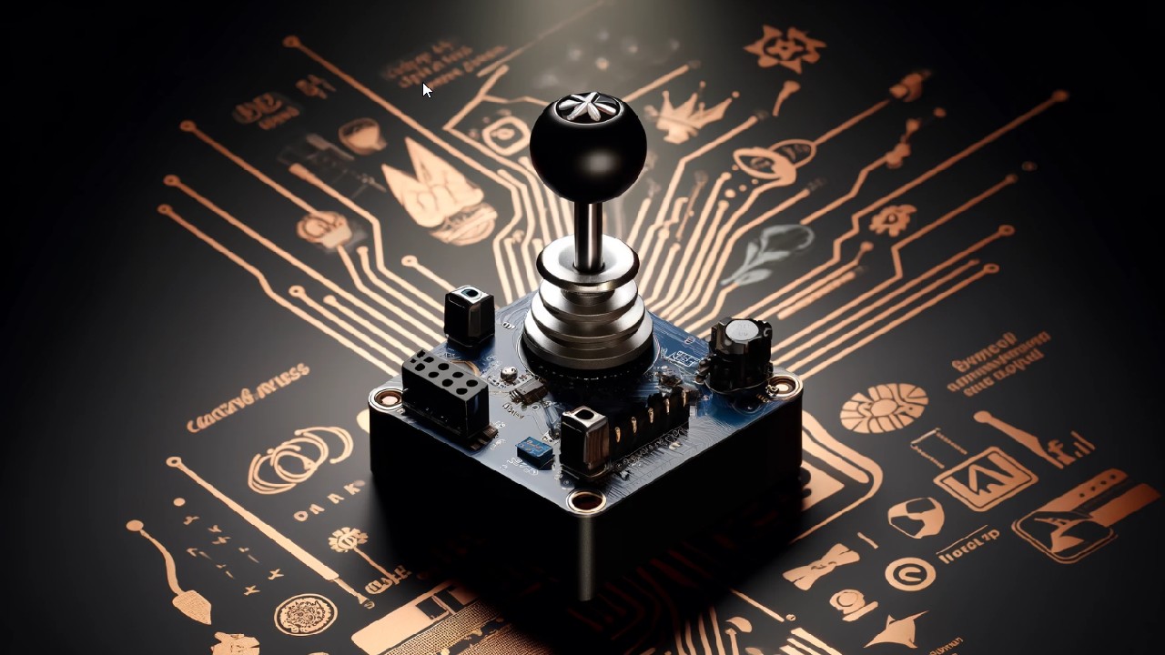 Joystick za razvojne plošče arduino, raspberry PI in ESP32
